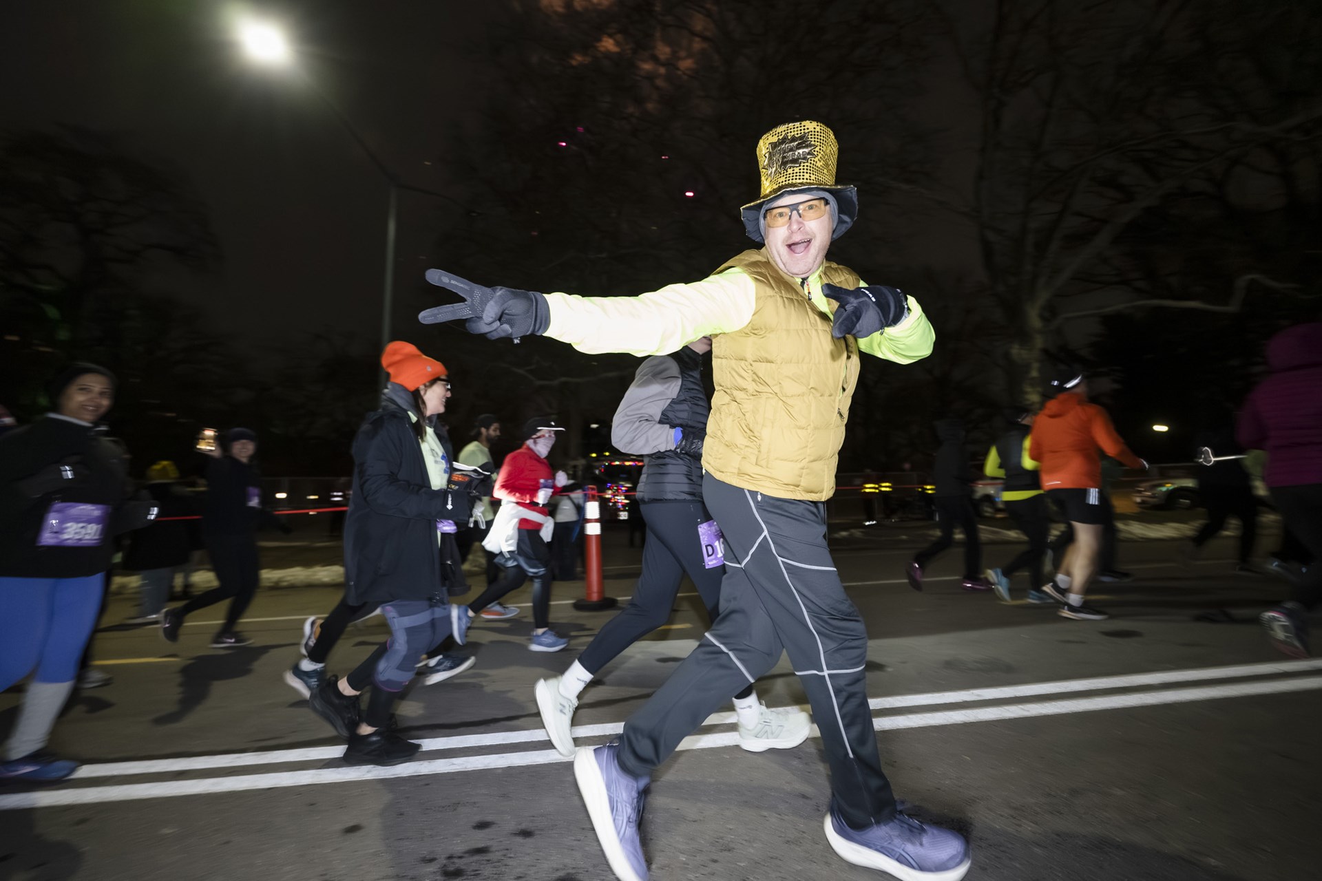 2025 NYRR Midnight Run Race Day Photo Gallery