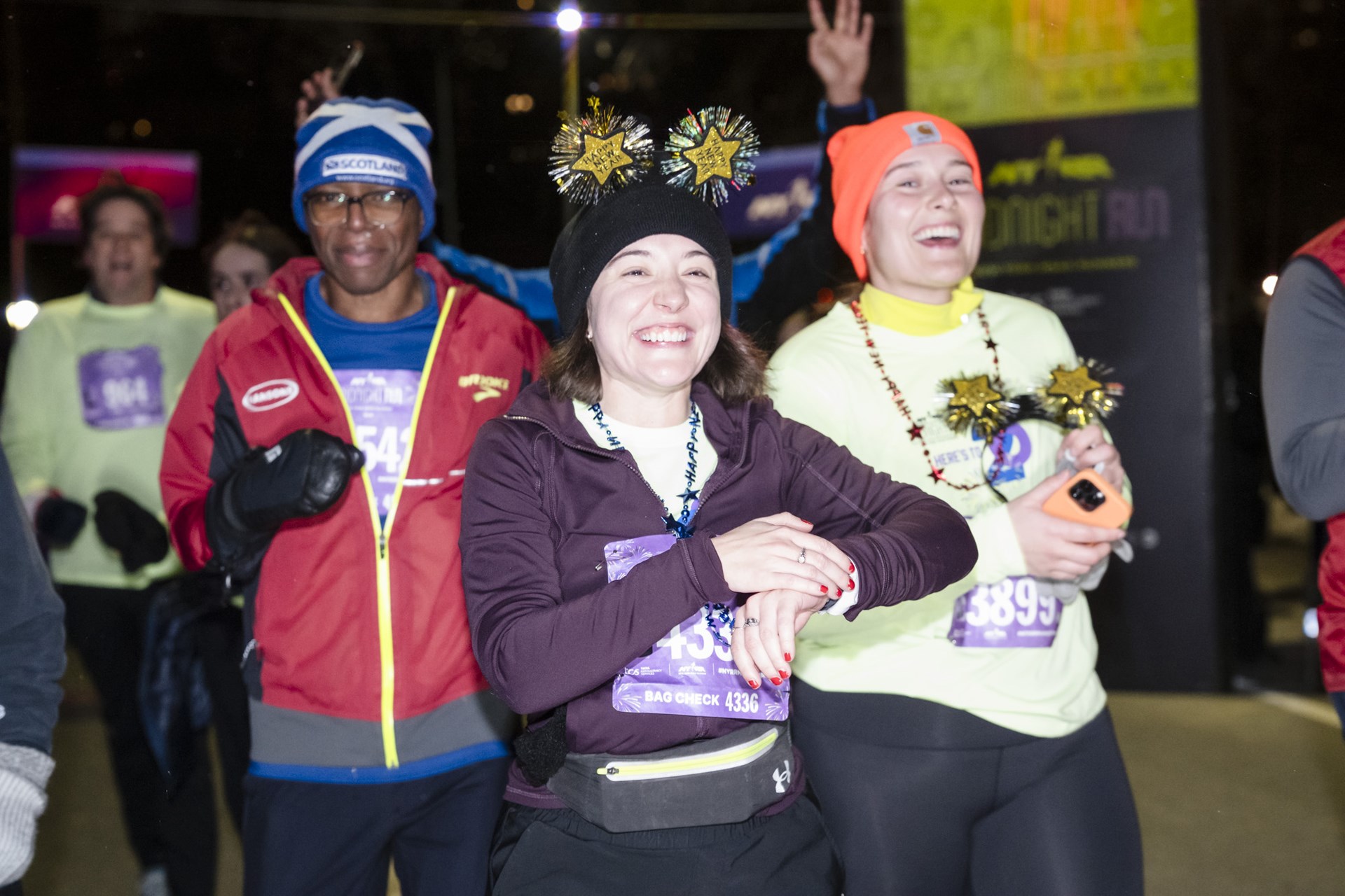 2025 NYRR Midnight Run Race Day Photo Gallery