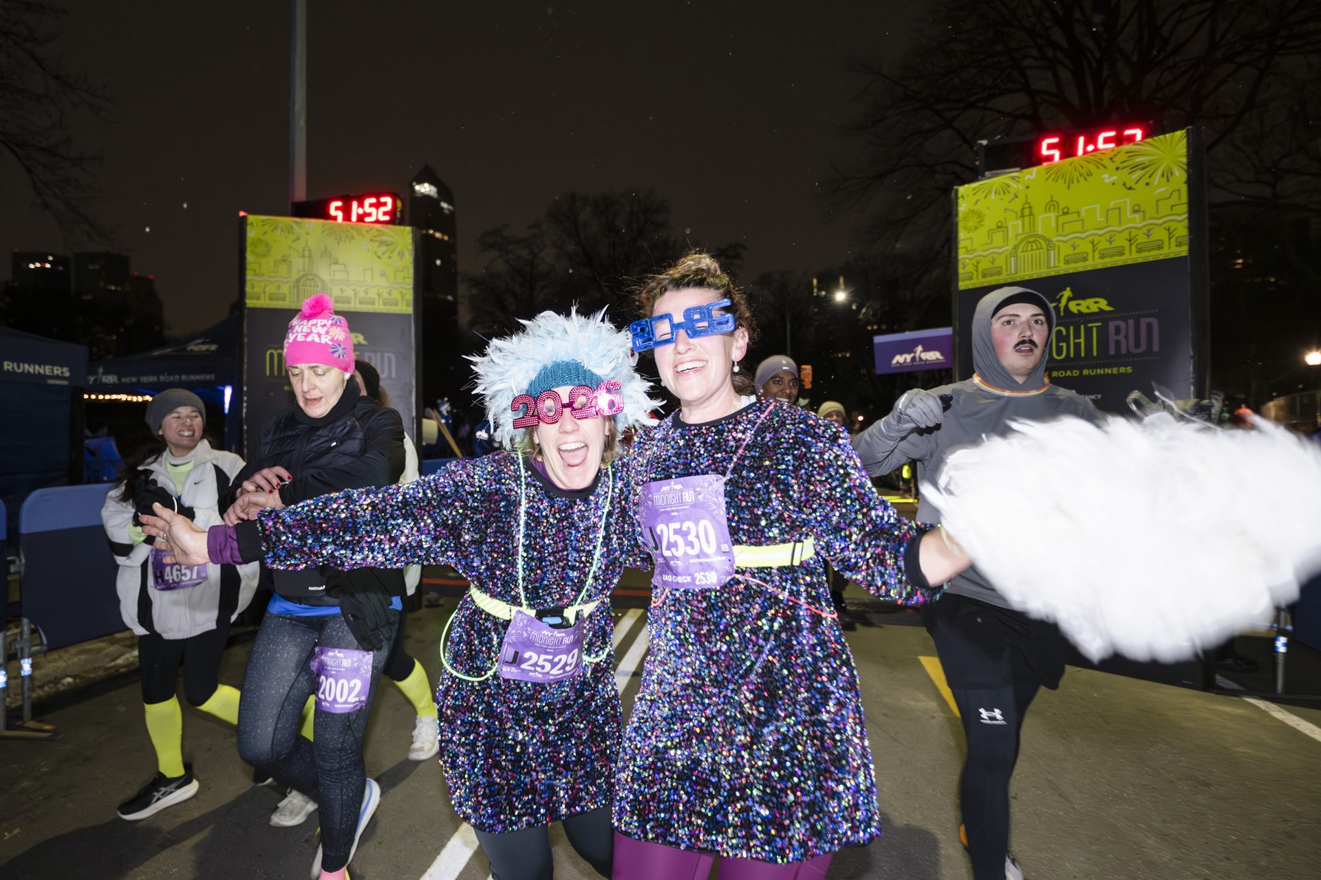 2025 NYRR Midnight Run Race Day Photo Gallery