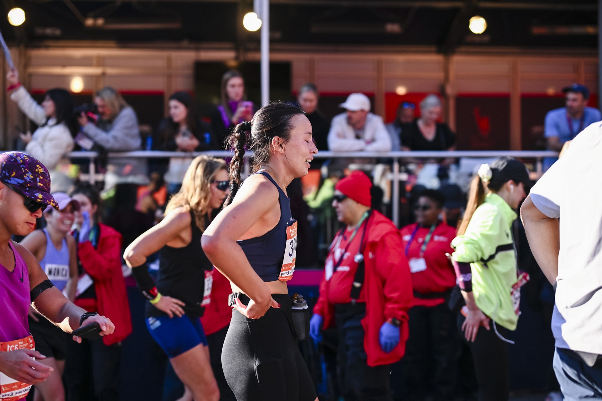 2025 TCS New York City Marathon Finish Line Area